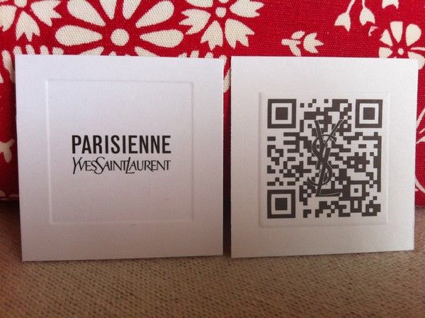 YSL - QR Code Parisienne